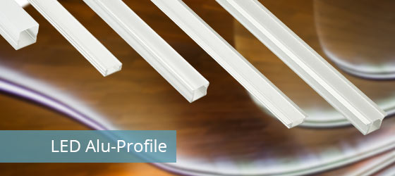 LED Alu-Profile für LED-Strips | LED Profile für Ihre LEDs