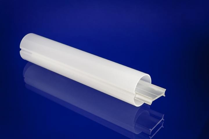 10 cm MUSTER Outdoor LED-Profil 2m RUND IP65 Rundstabprofil OLP-331 für ...